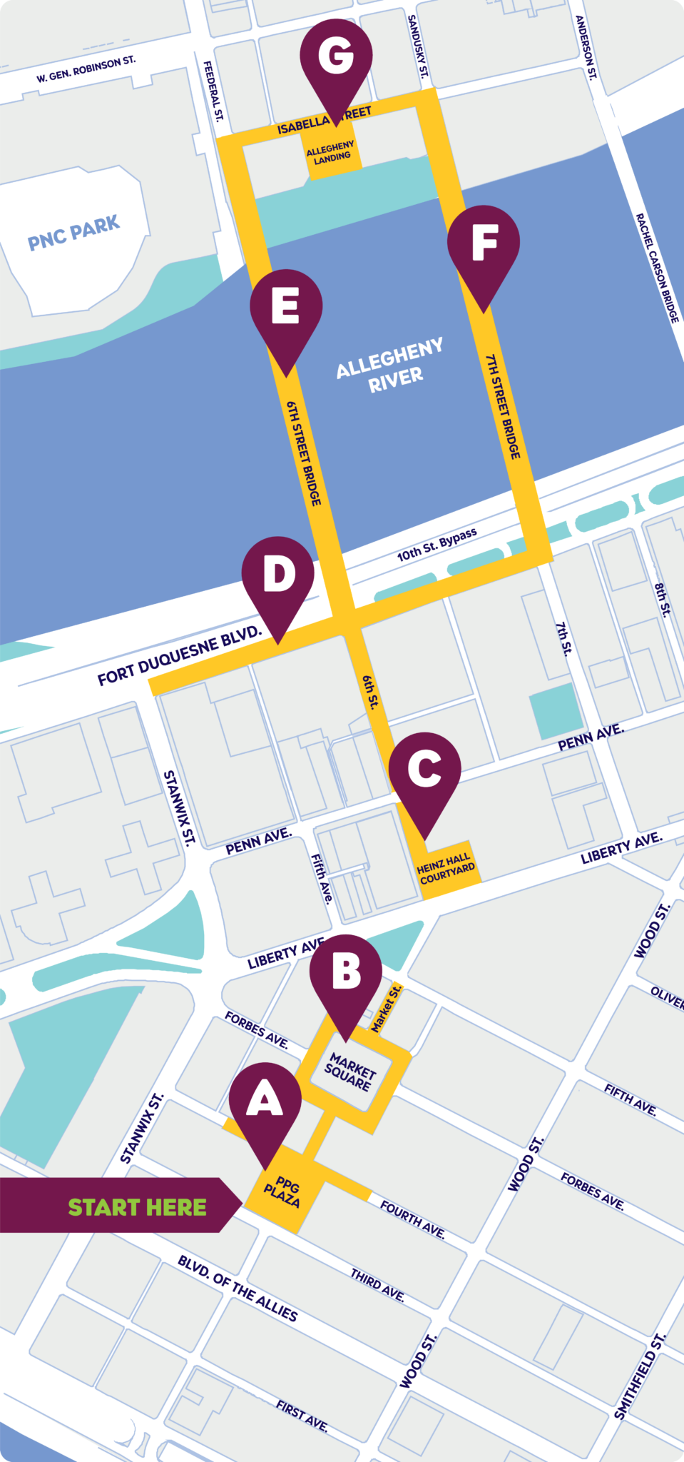 Festival Map - Picklesburgh